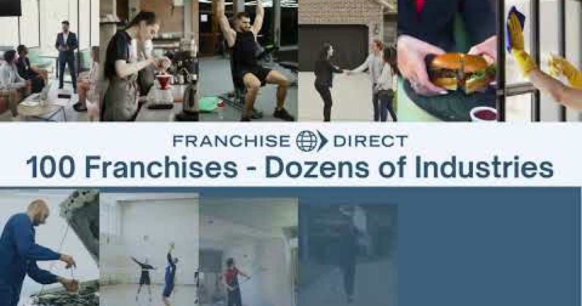 Discover the World's Top Franchises | Franchise Direct Top 100 Global Franchises - The Best ...
