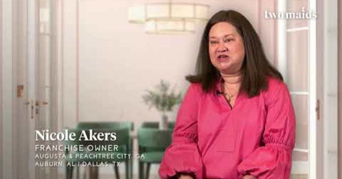 Two Maids Franchise Video - Owner Reviews